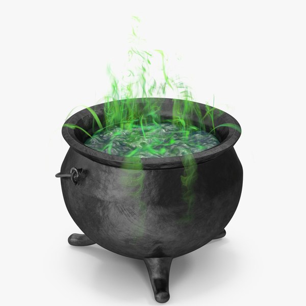 modelo 3d Caldero de las Brujas - TurboSquid 2109424