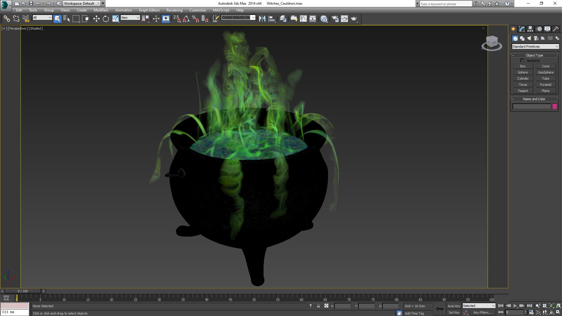 3D Model Witches Cauldron - TurboSquid 2109424