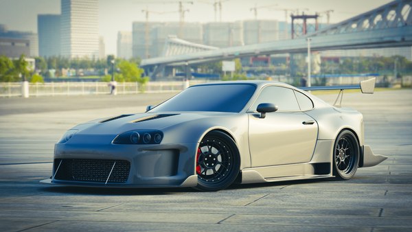 토요타 수프라 MK4 블렌드 3D 모델 - TurboSquid 2009343