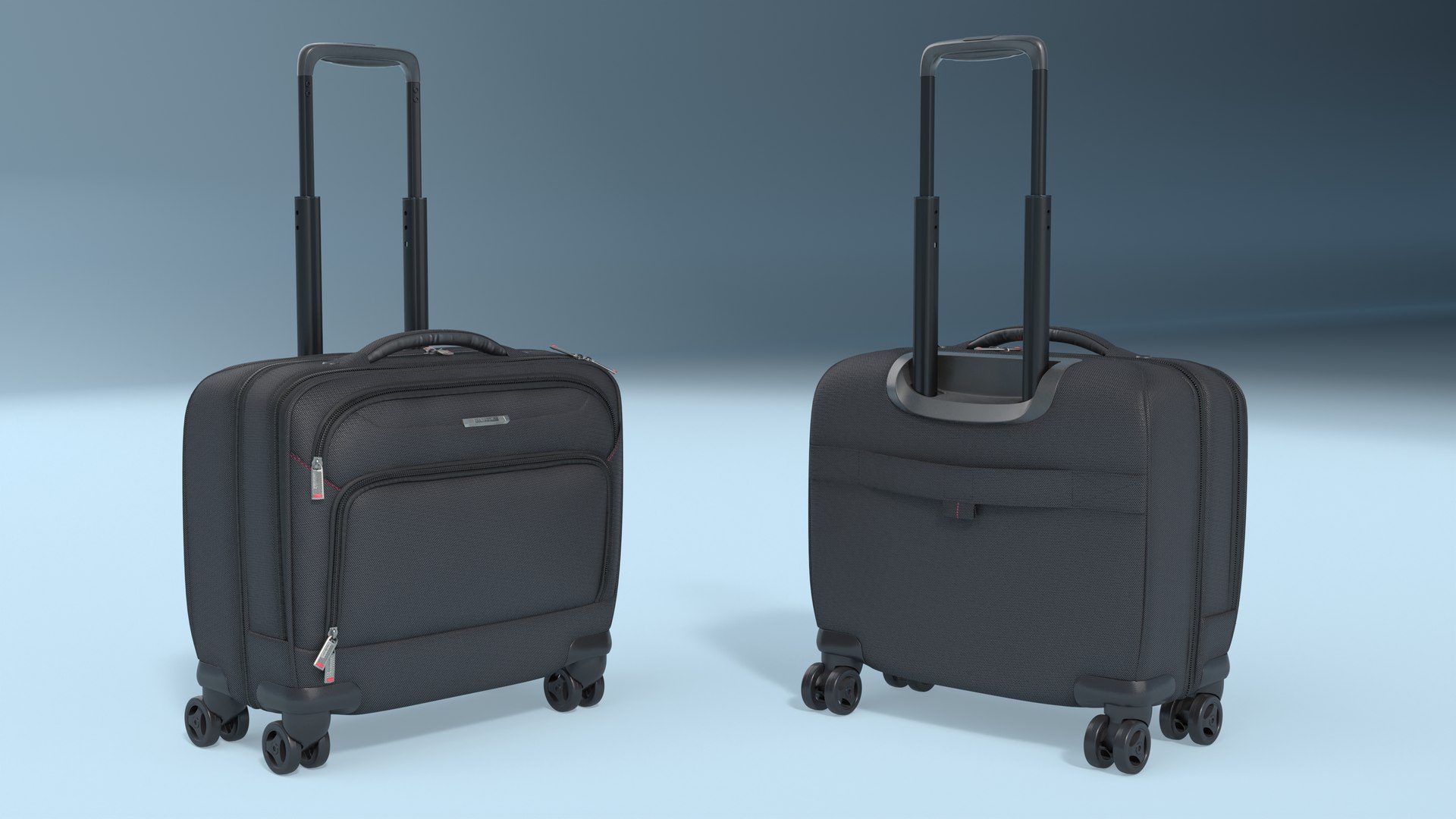 3D Spinner Business Laptop Bag Black - TurboSquid 2232757