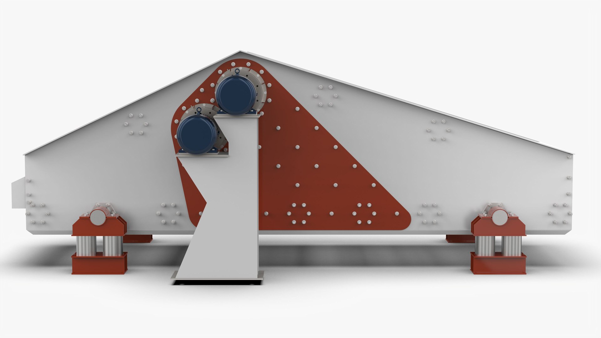 ZK1548 Linear Vibrating Screen 3D Model - TurboSquid 2020646