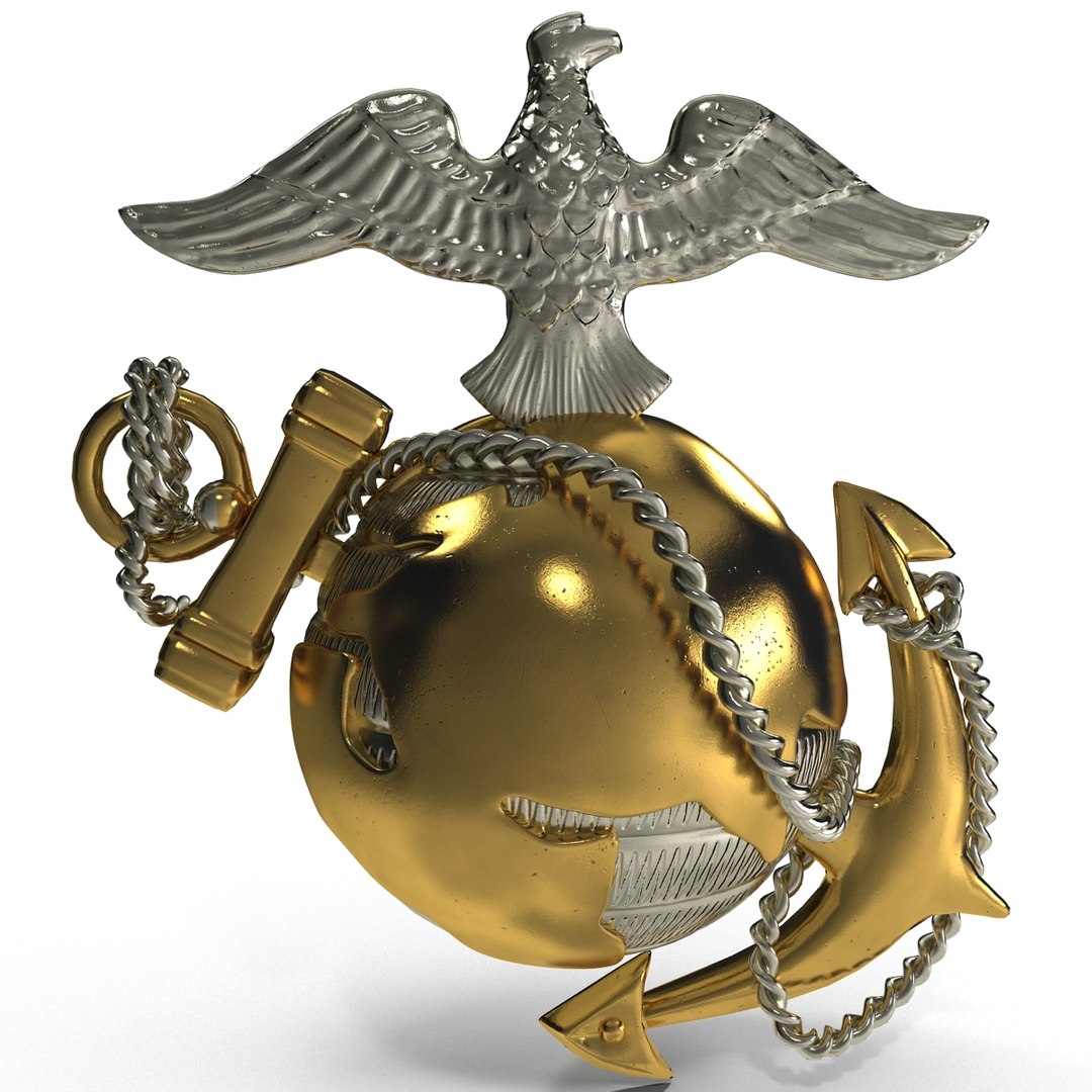 Usmc Emblem 3d Model