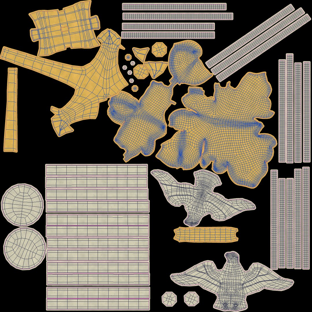 usmc emblem 3d model