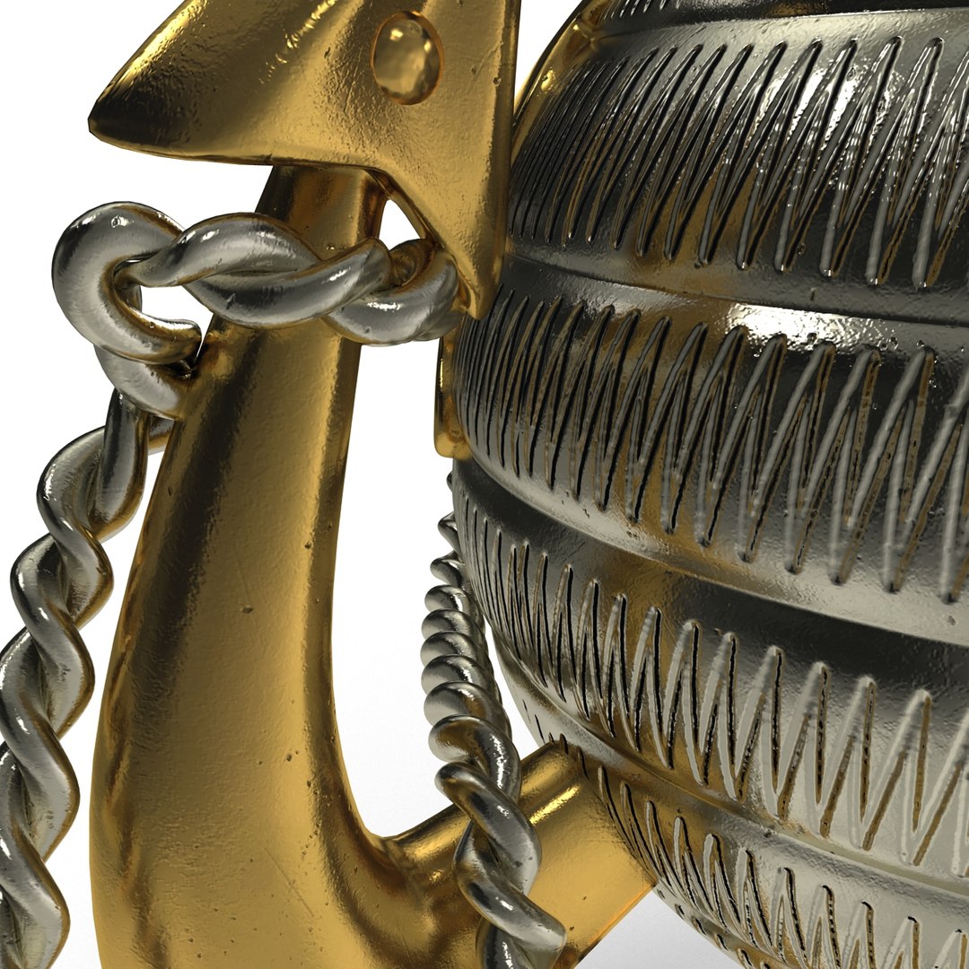 usmc emblem 3d model