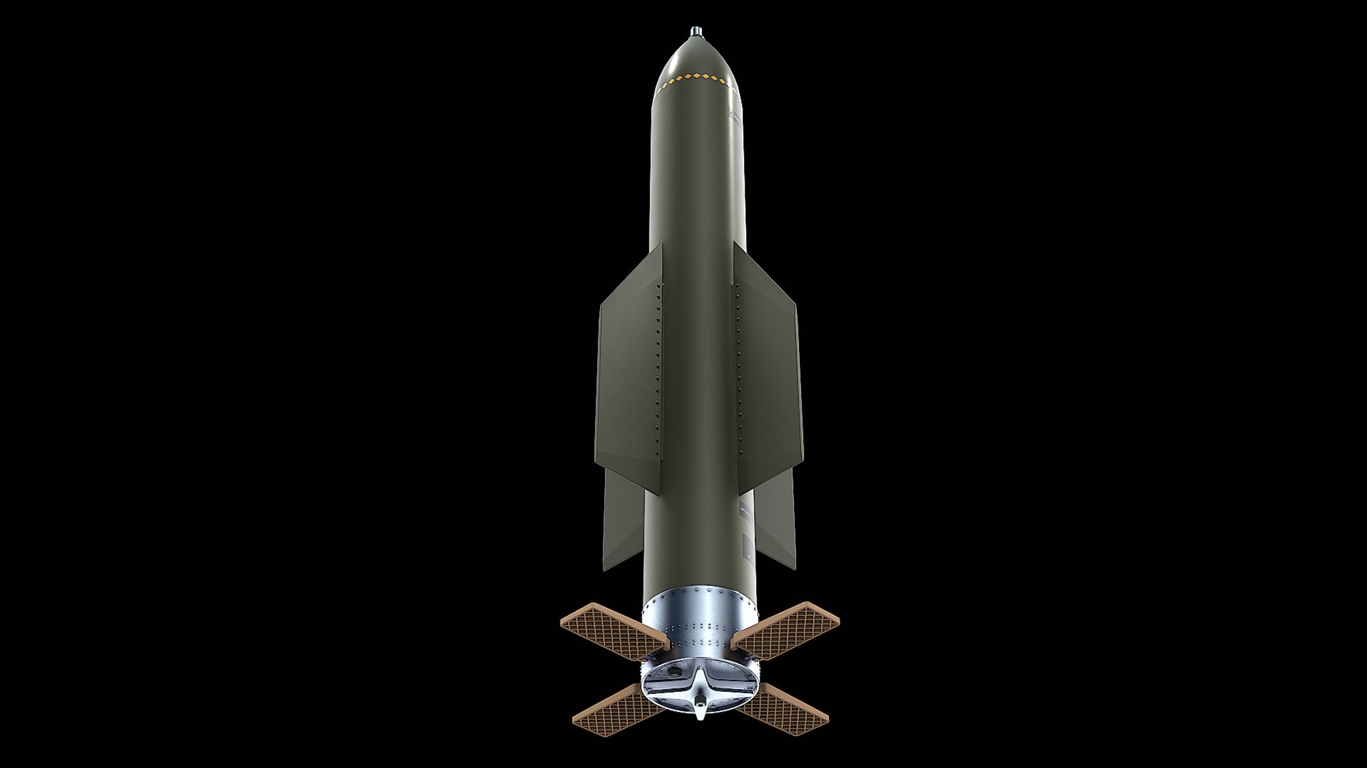 GBU-57 Bunker Buster Bomb 3D Model - TurboSquid 2422857