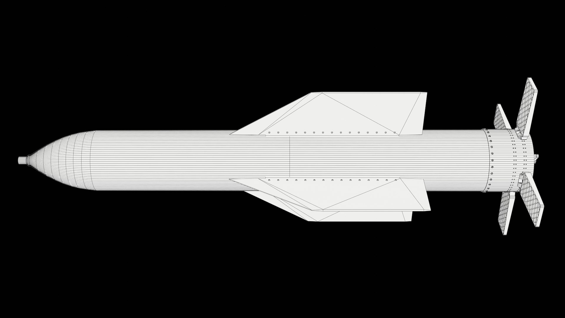 GBU-57 Bunker Buster Bomb 3D Model - TurboSquid 2422857