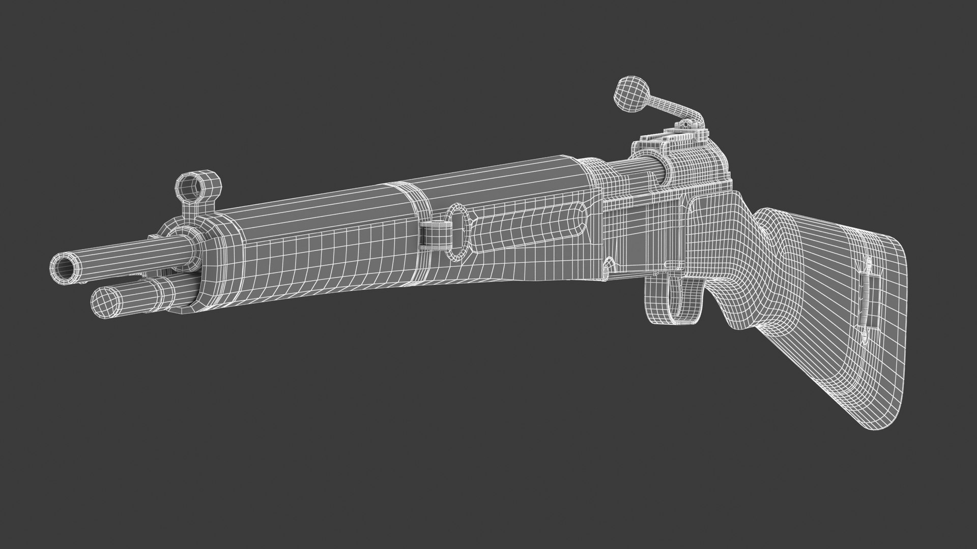 3D MAS-36 Rifle Model - TurboSquid 1902360