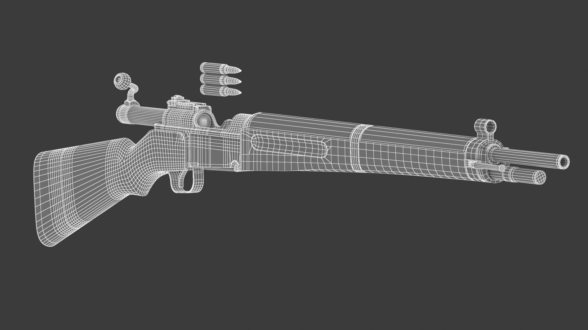3D MAS-36 Rifle Model - TurboSquid 1902360