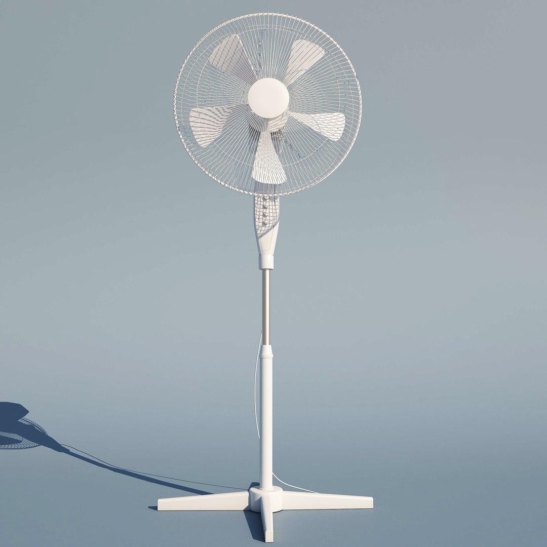 3D Household Fan Working Model - TurboSquid 1638571