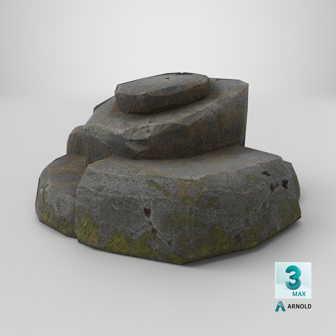 Stone V1 3D Model - TurboSquid 2200341