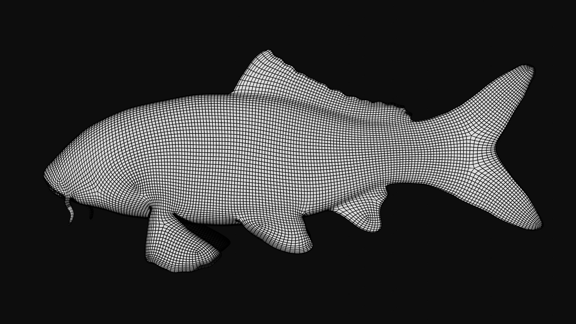 Fully Rigged Low Poly Koi Fish 3D Model - TurboSquid 1756856