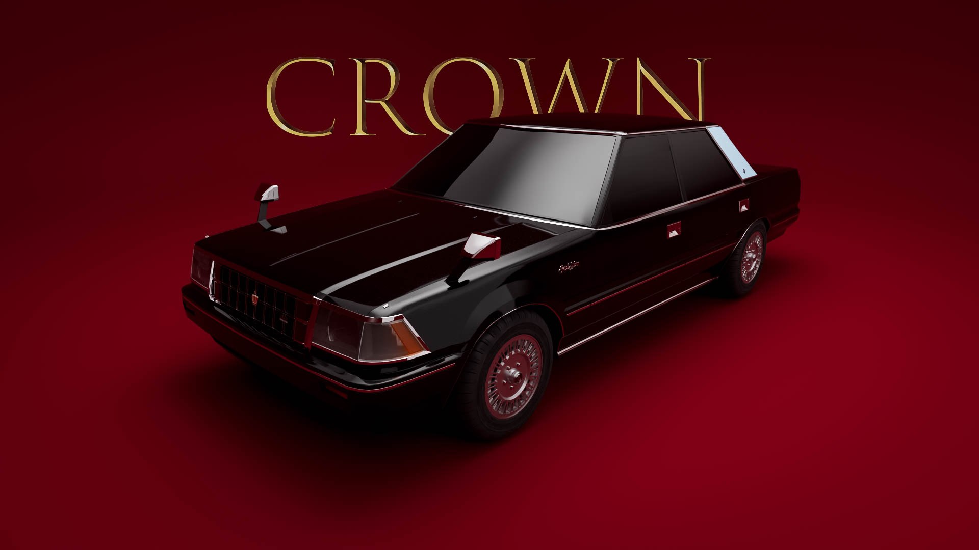 Toyota Crown S120 3D Model - TurboSquid 1980338