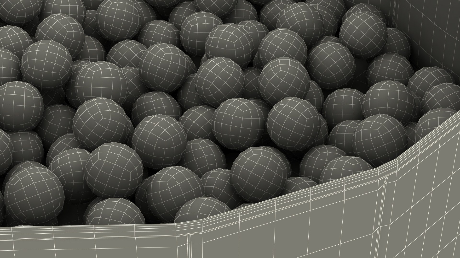 3D Dry Pool For Kids Size S - TurboSquid 1985282