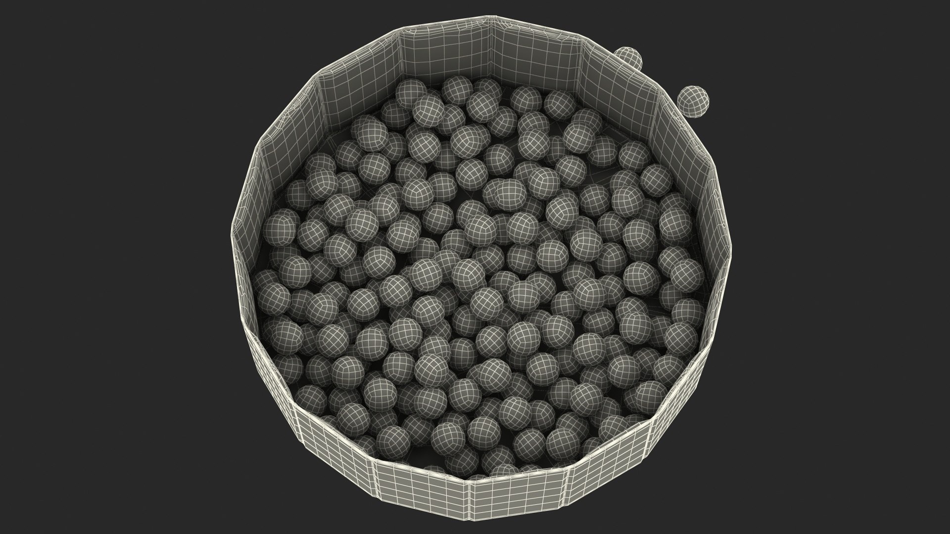 3D Dry Pool For Kids Size S - TurboSquid 1985282