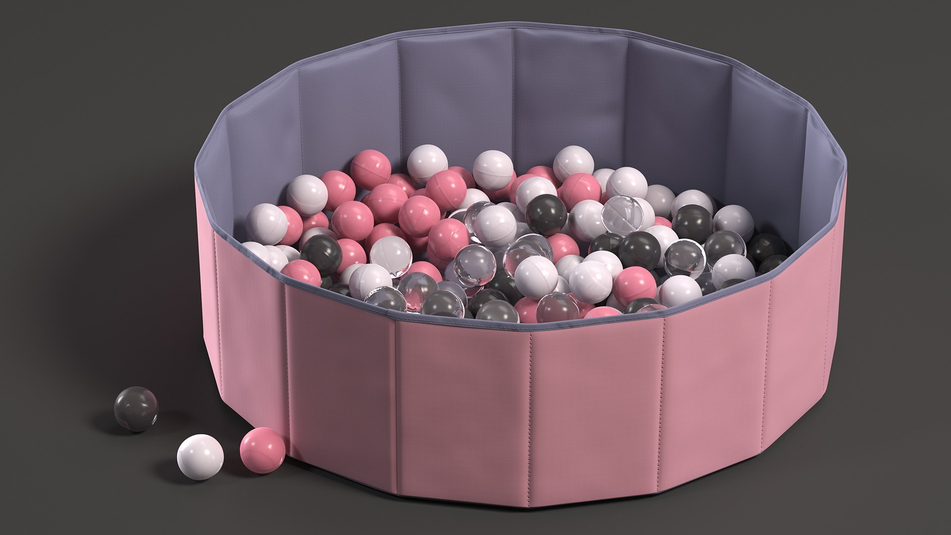 3D Dry Pool for Kids Size S - TurboSquid 1985282