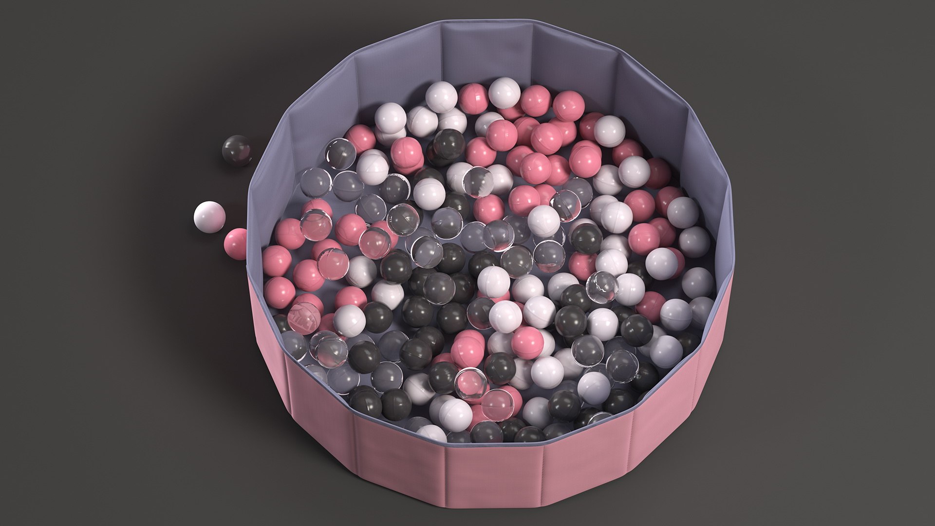 3D Dry Pool for Kids Size S - TurboSquid 1985282