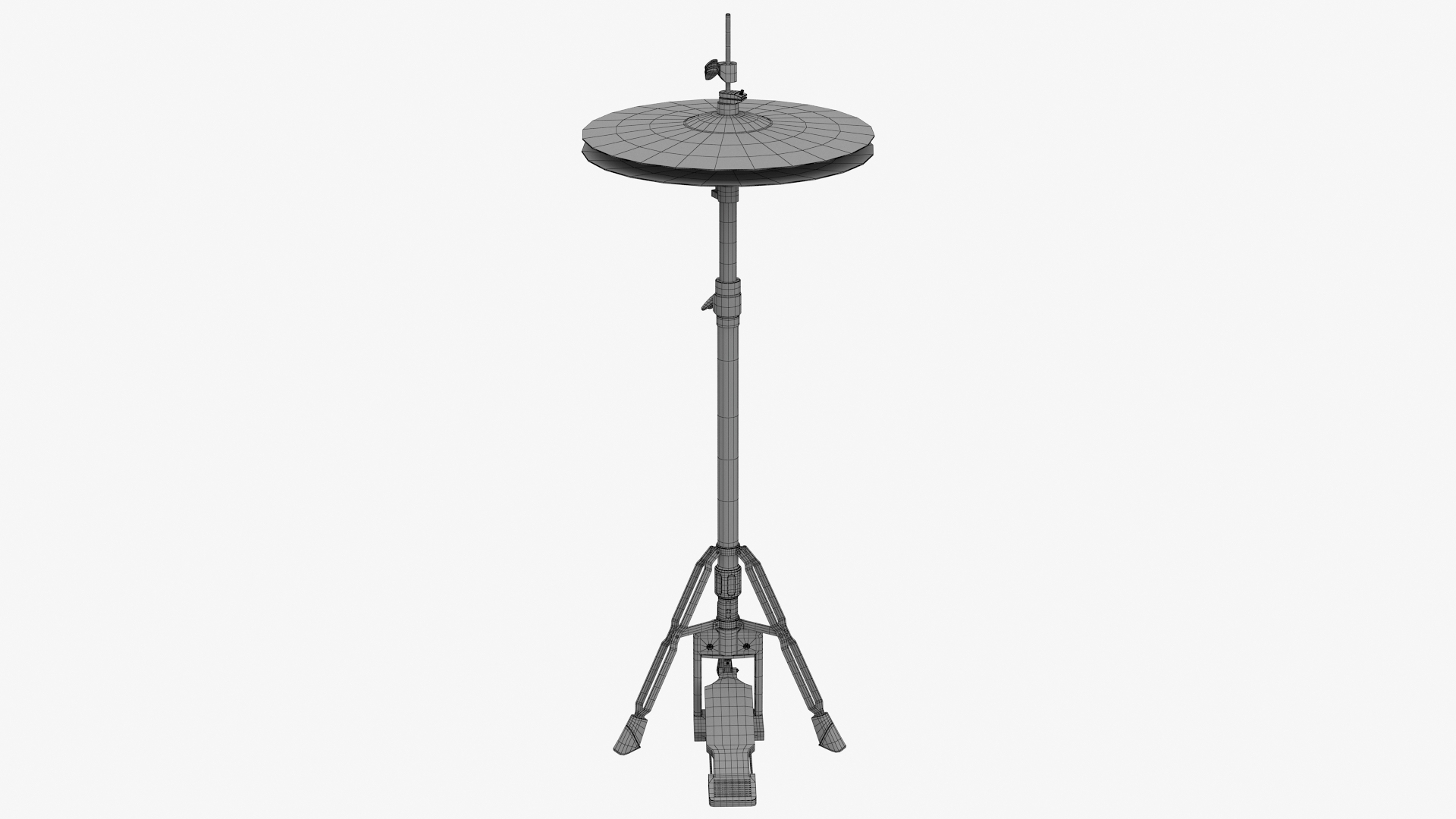 Hi-hat Cymbal 3D - TurboSquid 1586729