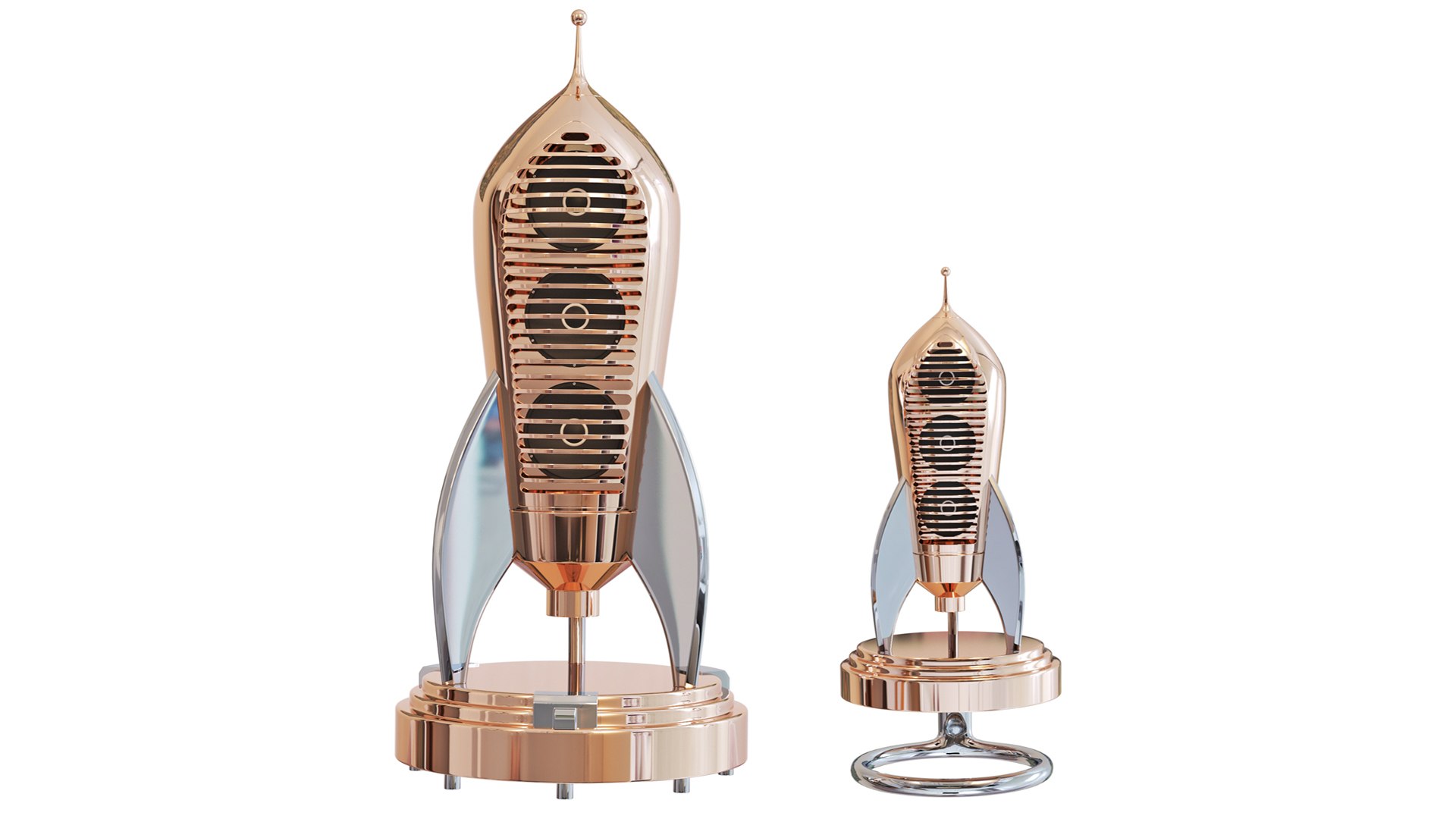 Cosmotron speakers 3D model - TurboSquid 2003365