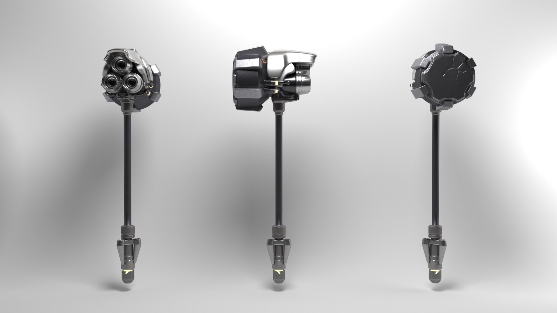 3D Reinhardt Hammer From Overwatch 3D Model Model - TurboSquid 1783611