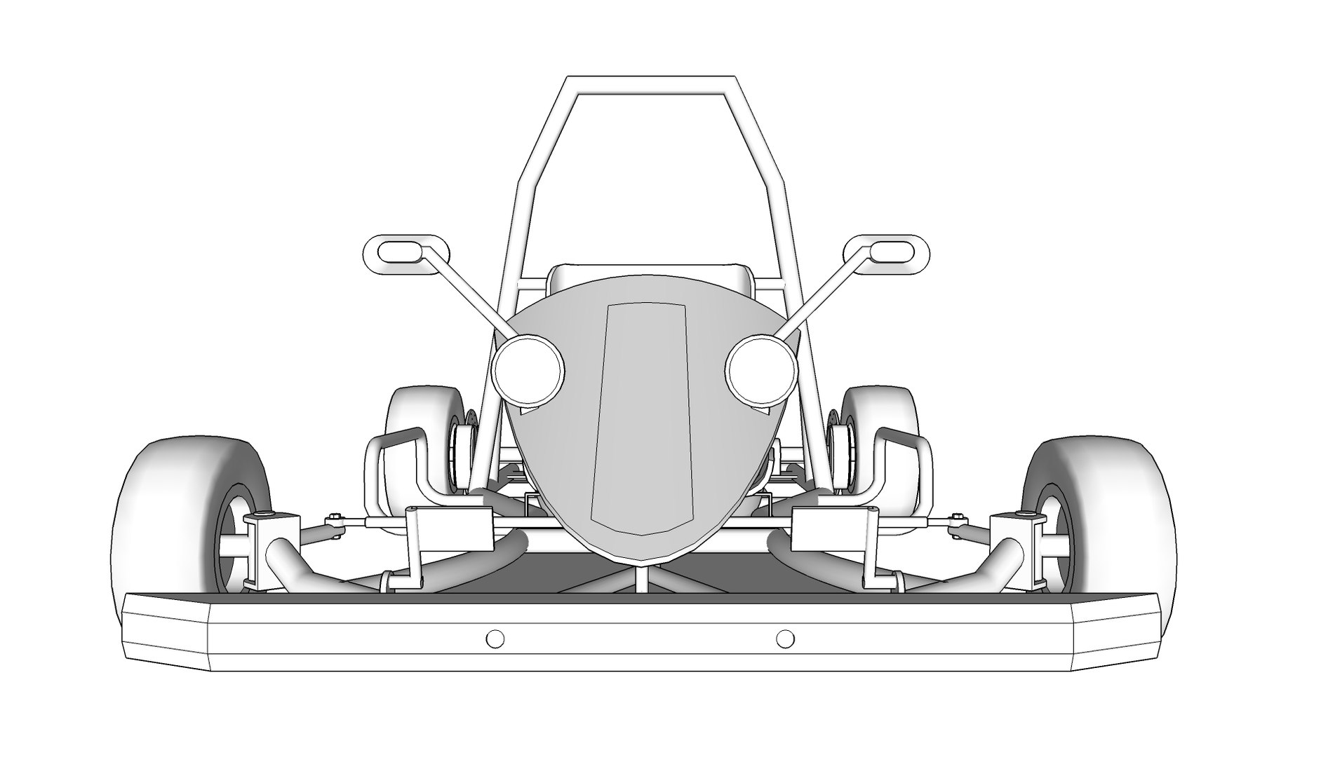3D Go Cart - TurboSquid 2108284