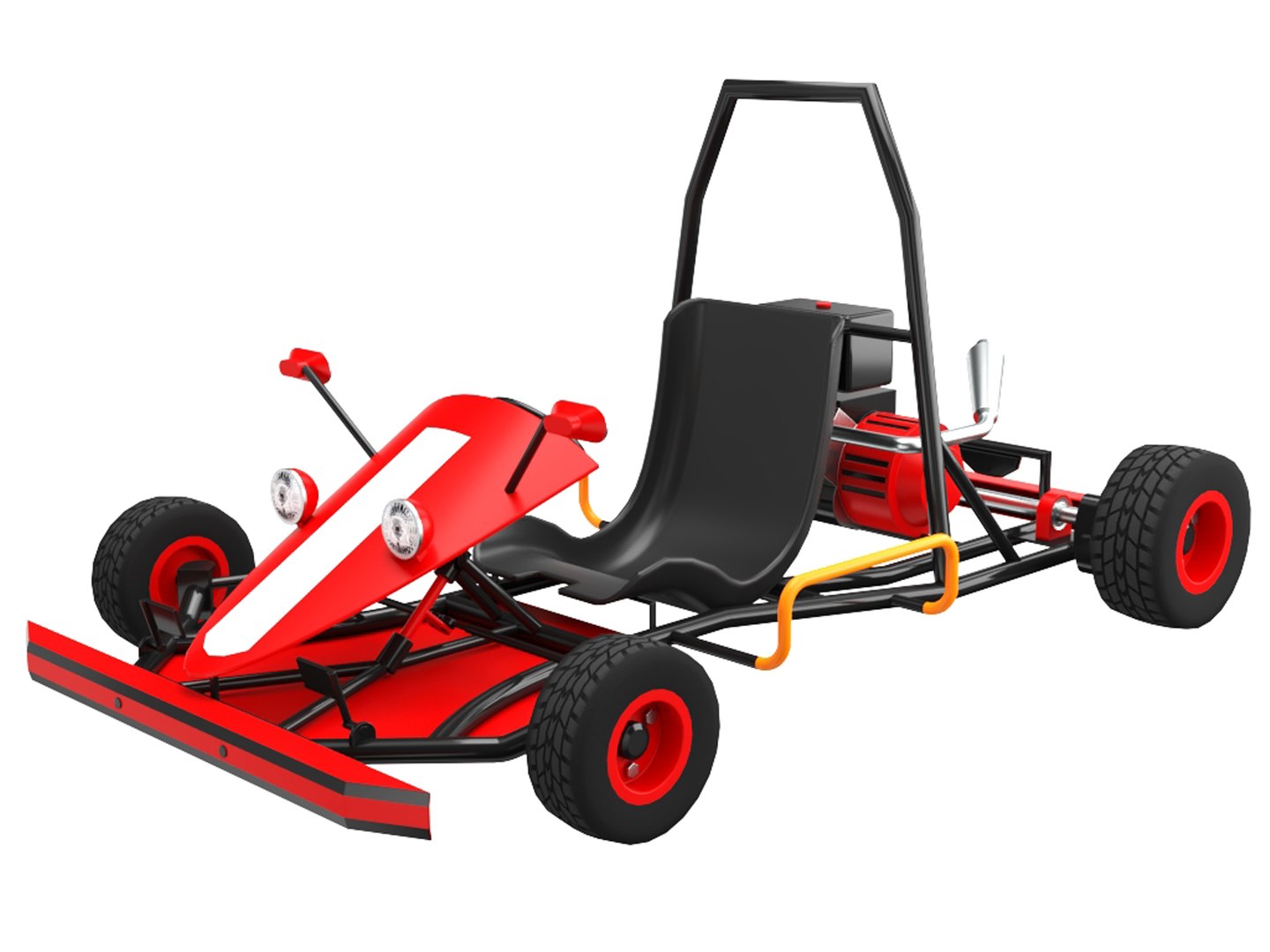 3D Go Cart - TurboSquid 2108284