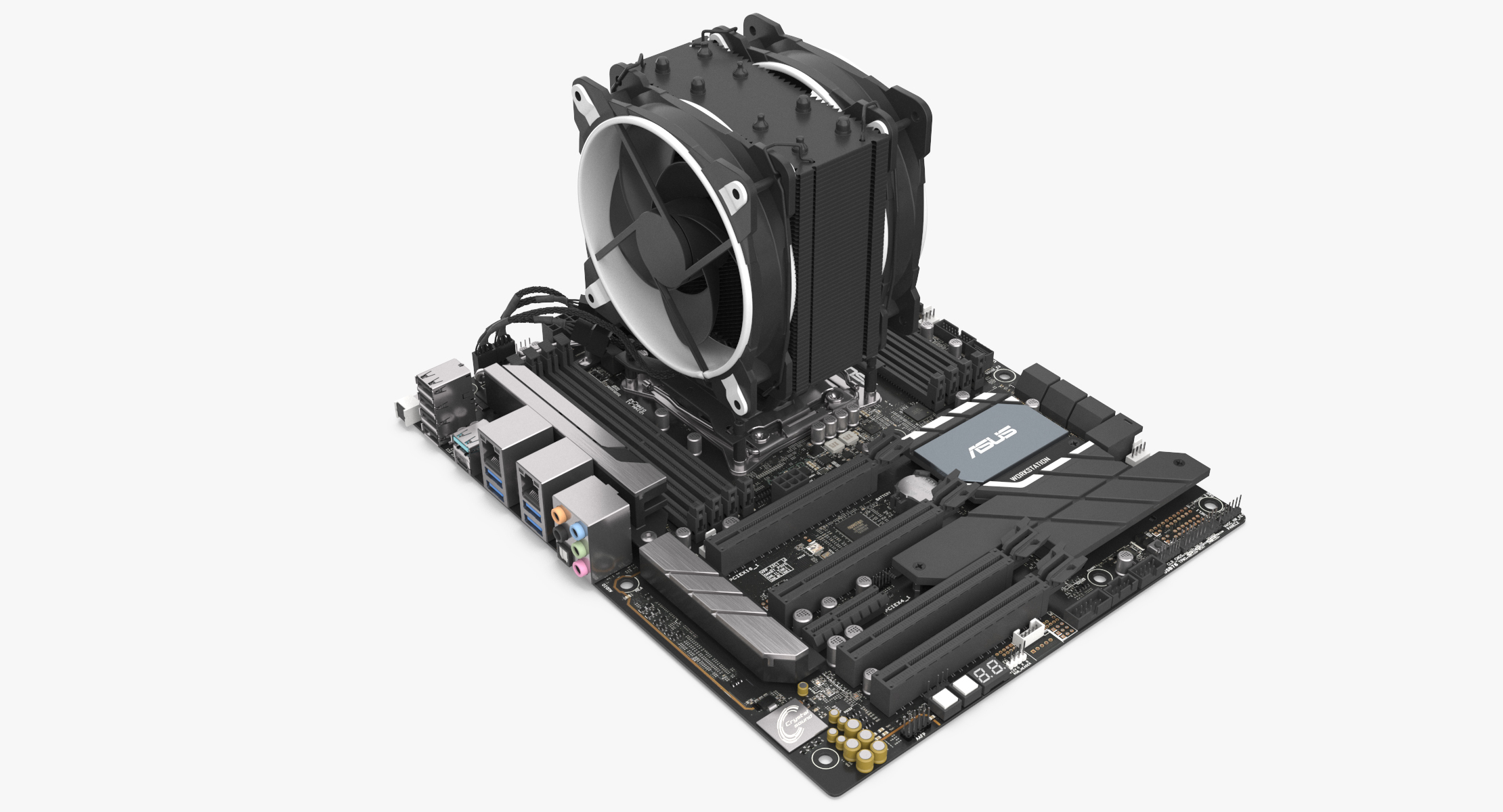 modelo 3d Colección de hardware de computadora - 17 Productos ...