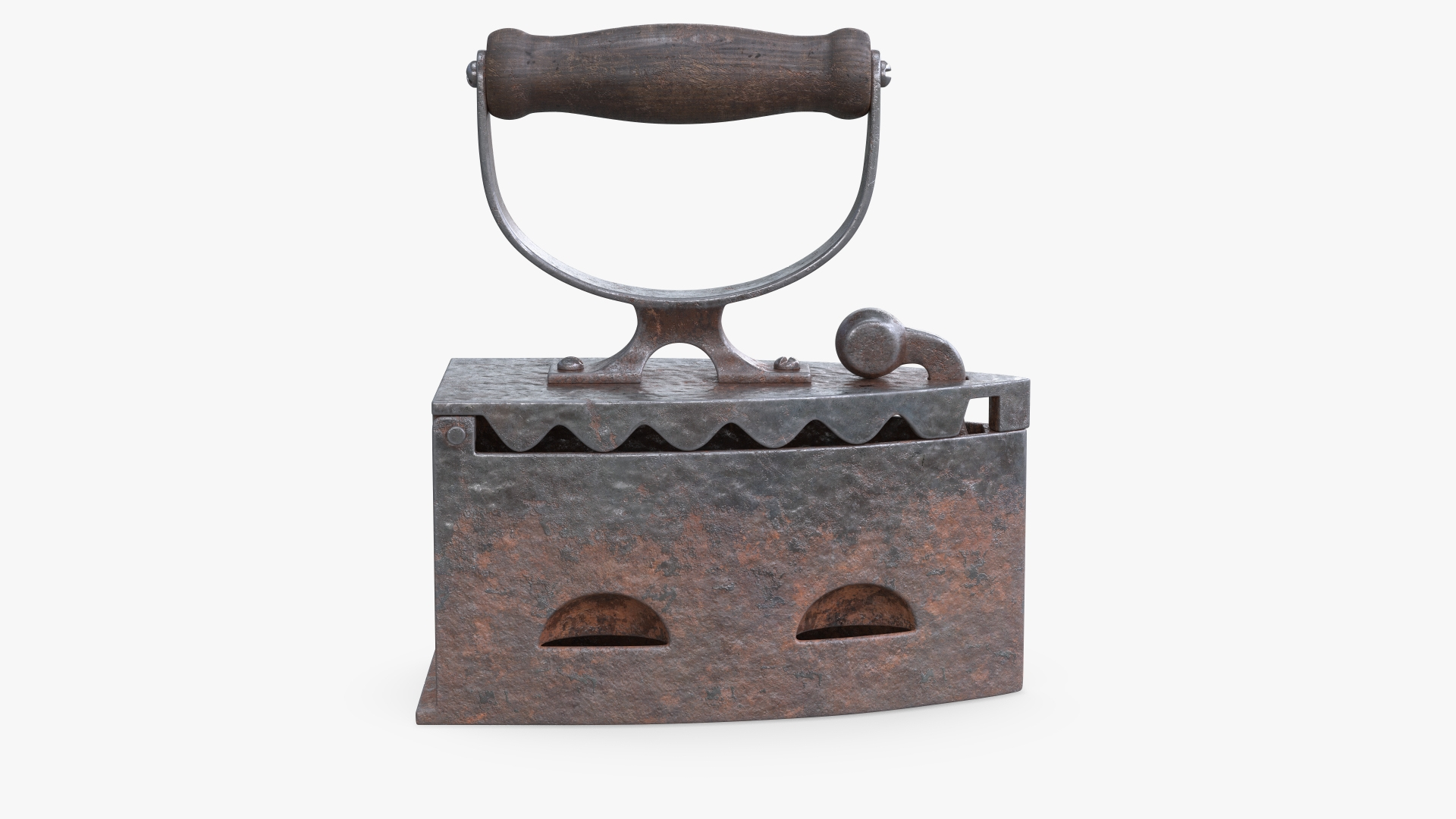 3D Antique Cloth Iron 1 model - TurboSquid 1867965