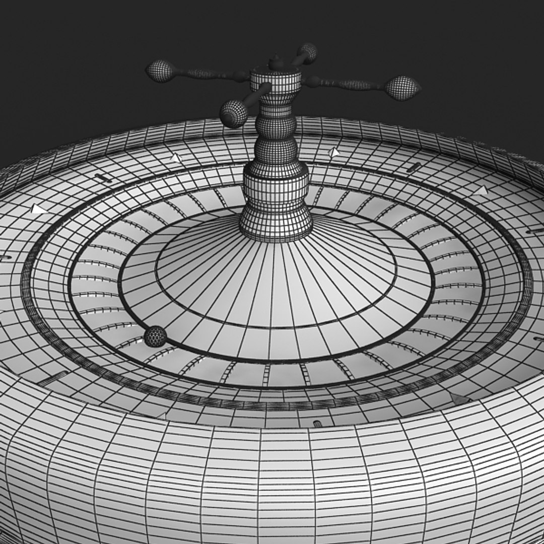 casino - roulette wheel 3d 3ds