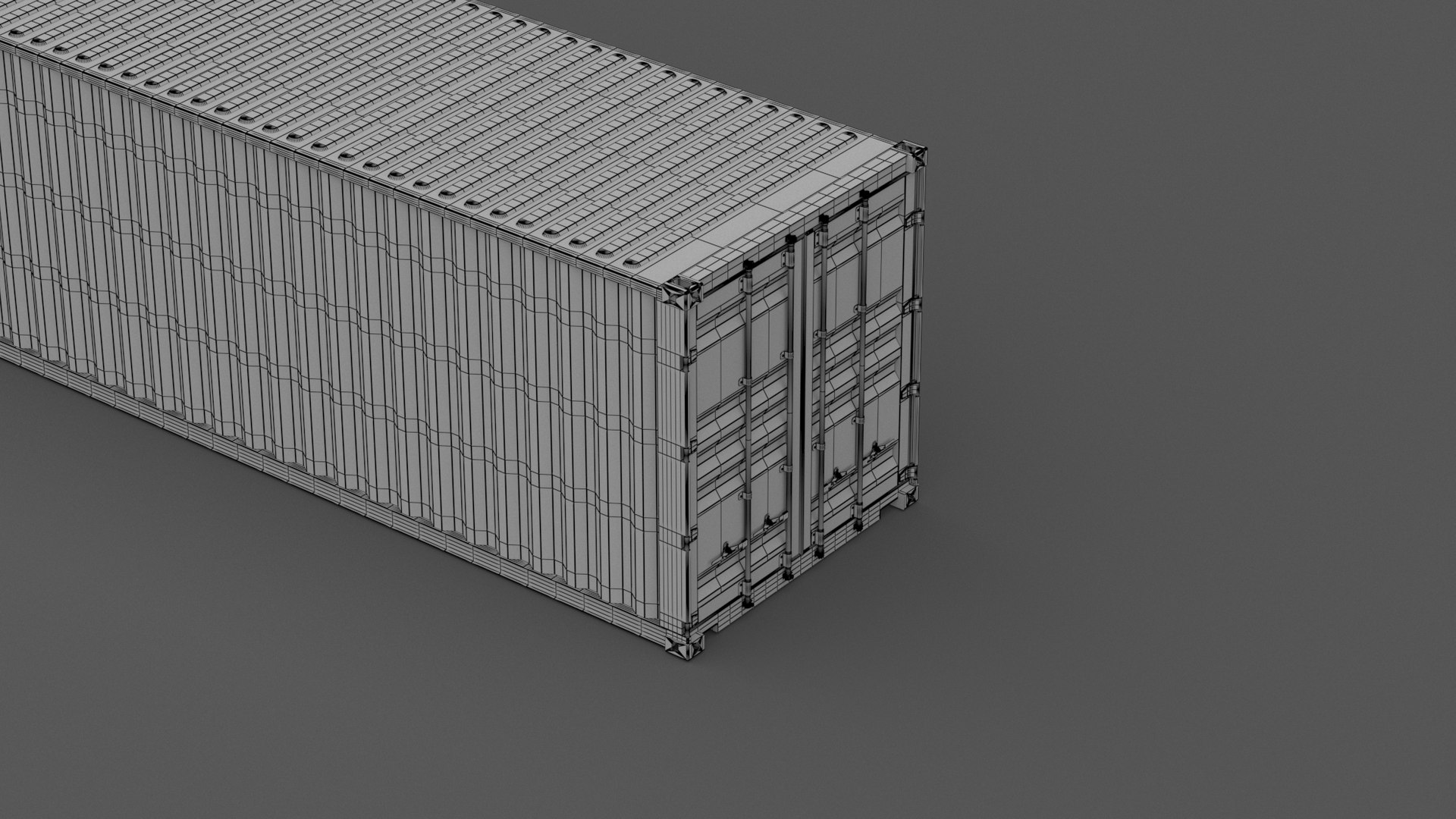 3D Evergreen Shipping Container Model - TurboSquid 1735180