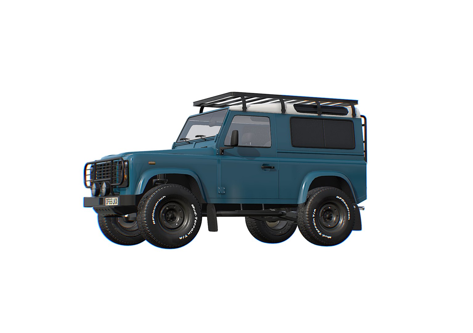 3D Land Rover Defender 90 Model - TurboSquid 2229738