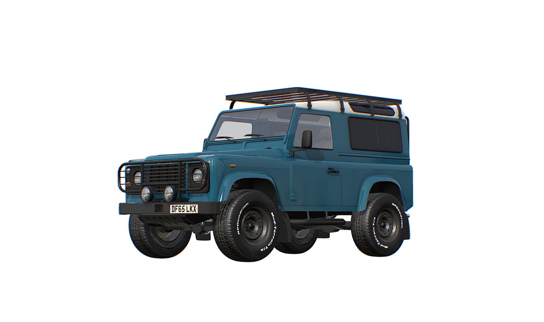 3D Land Rover Defender 90 Model - TurboSquid 2229738