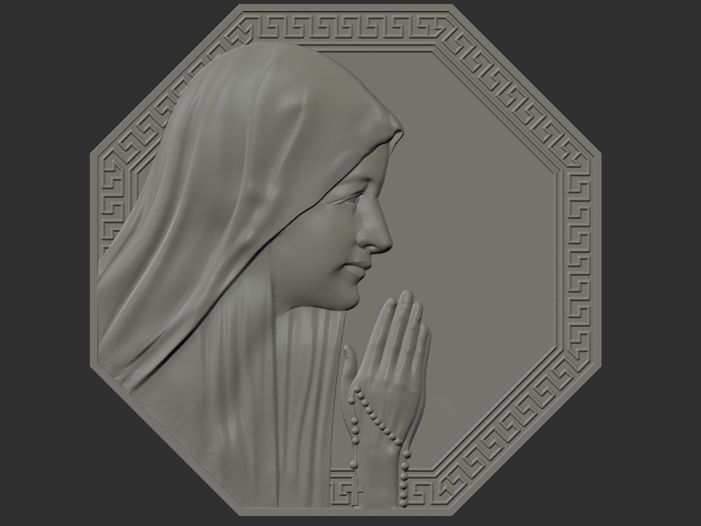 Virgin Mary 3D Model - TurboSquid 1821961