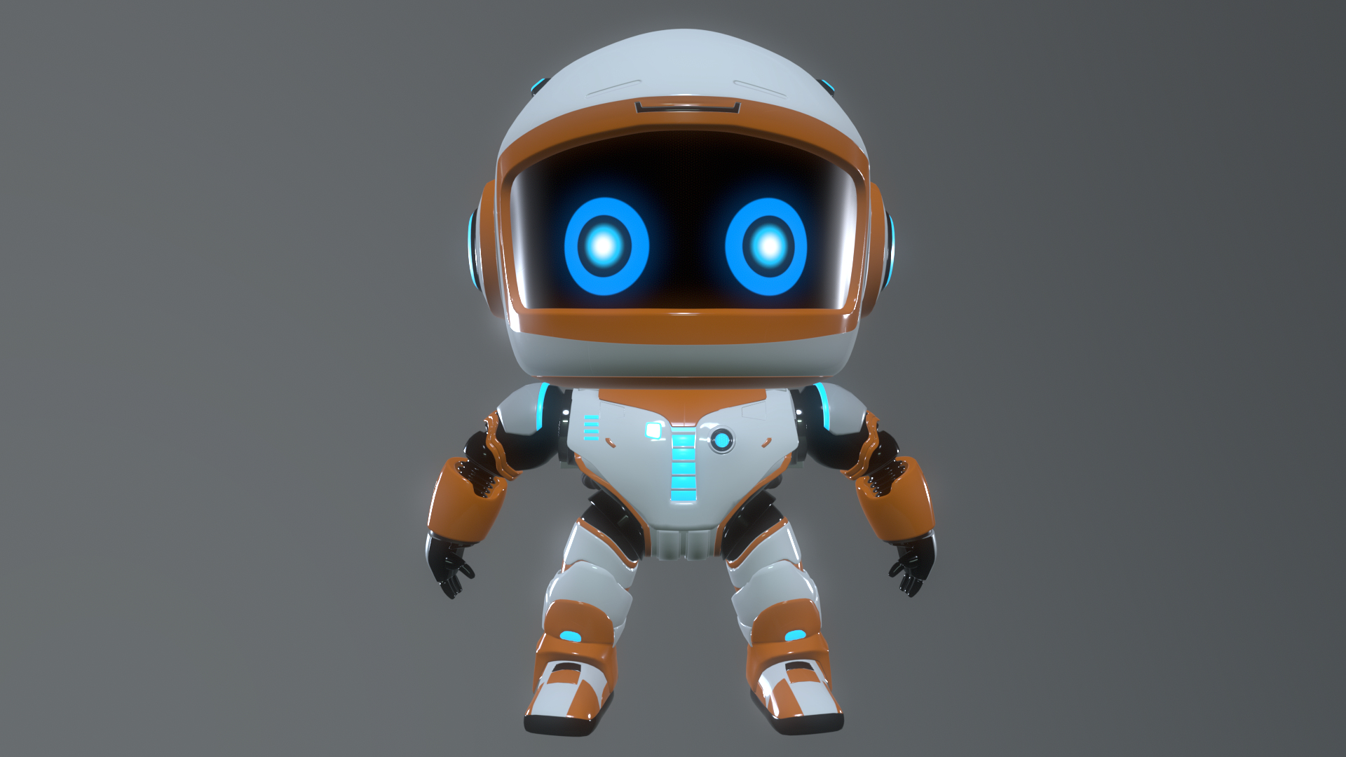 Robot In Space 3D - TurboSquid 2215857