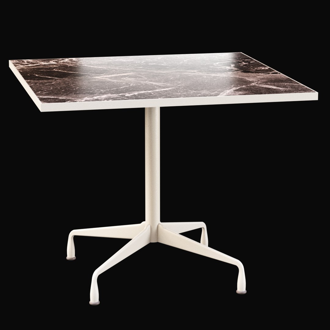 Fenix Restaurant Square Table S90 Model - TurboSquid 1822775
