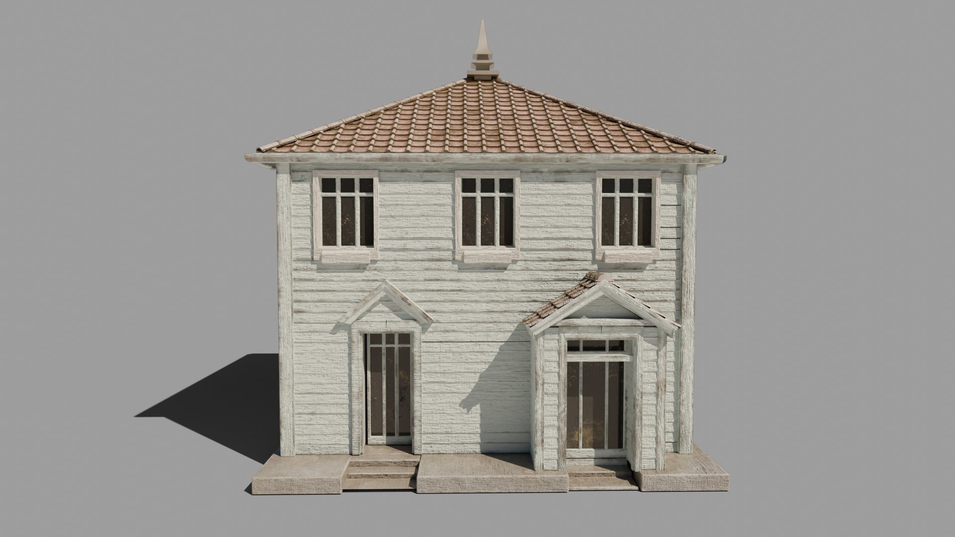 Classic House With 4k Pbr Textures Game Ready 3D - TurboSquid 1981167