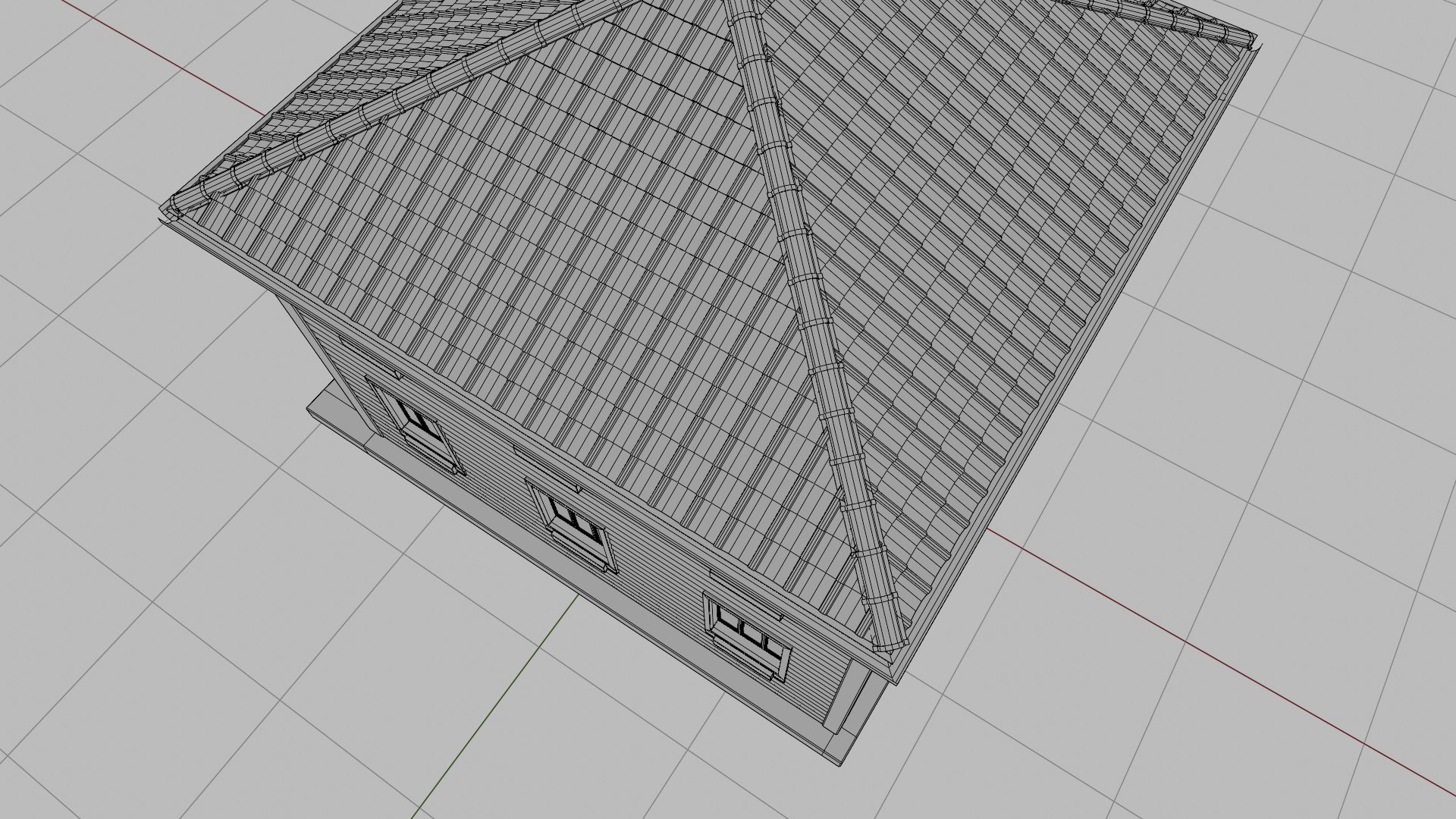 Classic House With 4k Pbr Textures Game Ready 3D - TurboSquid 1981167