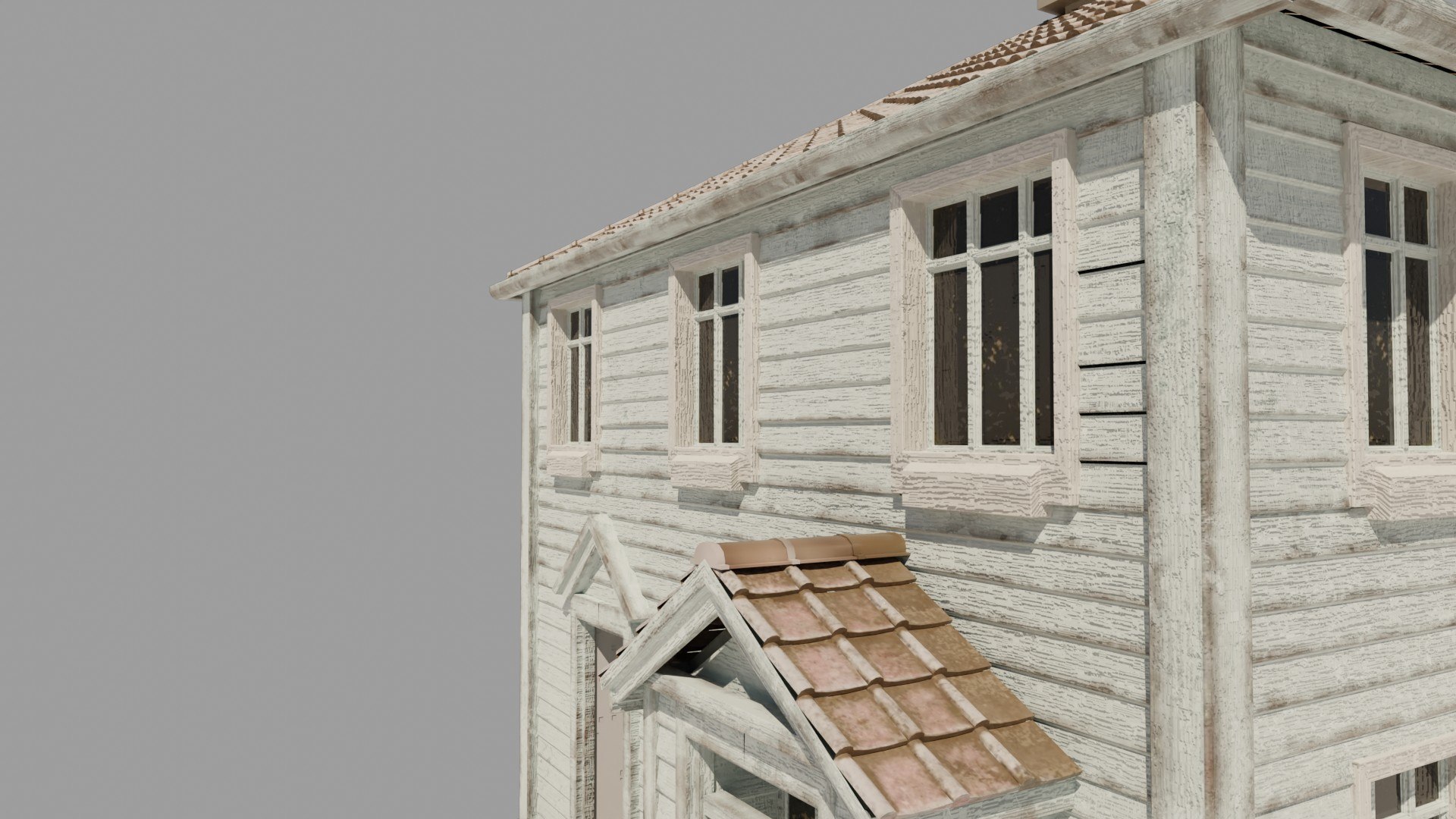 Classic House With 4k Pbr Textures Game Ready 3D - TurboSquid 1981167