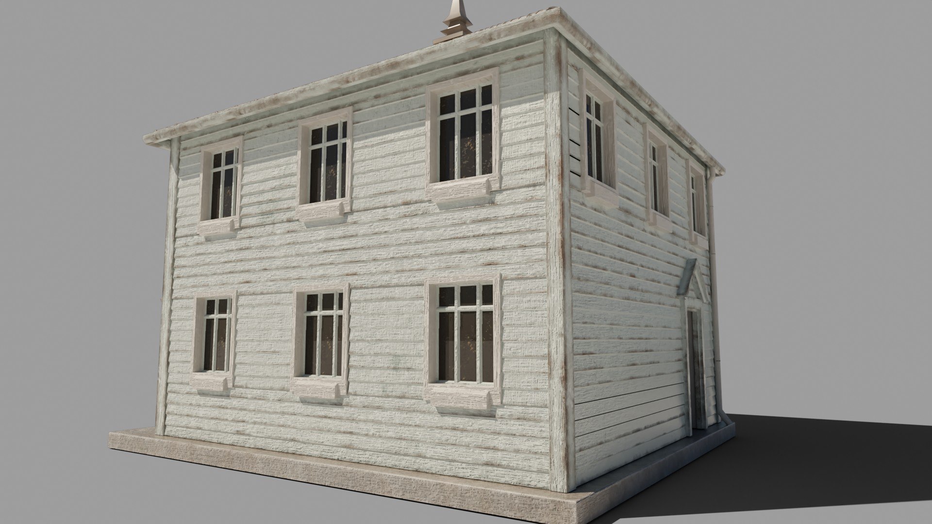 Classic House With 4k Pbr Textures Game Ready 3D - TurboSquid 1981167