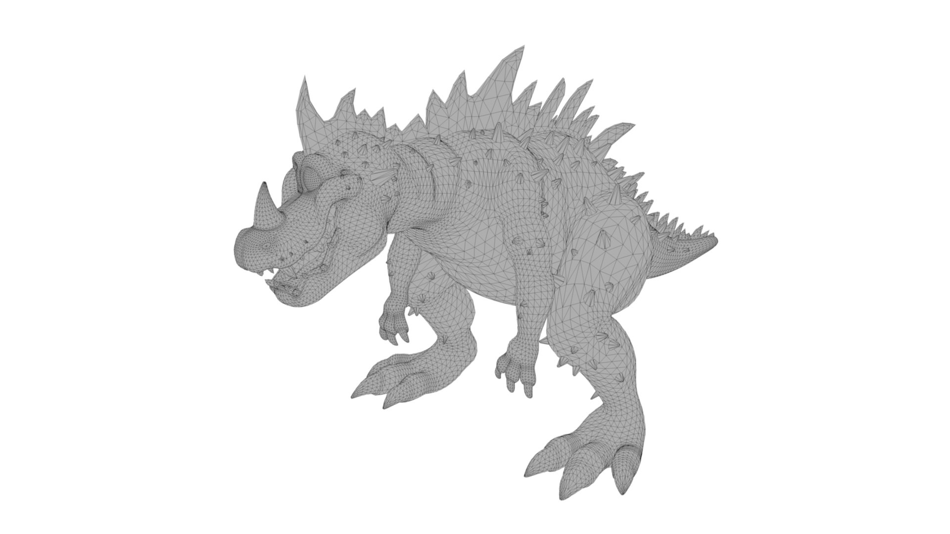 3D Cartoon Dragon Model - TurboSquid 1965826