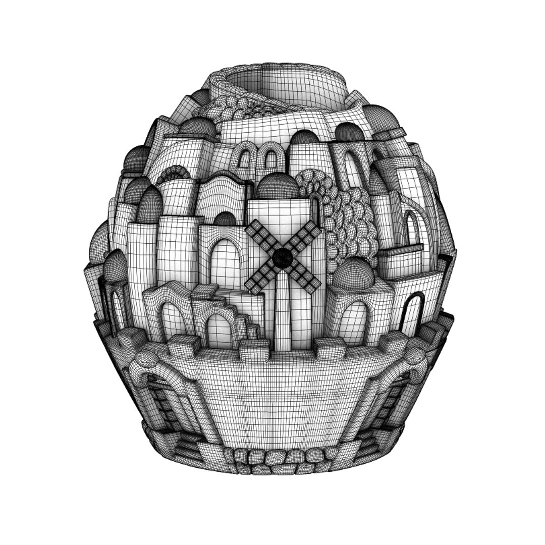 Jerusalem Ball 3d Fbx