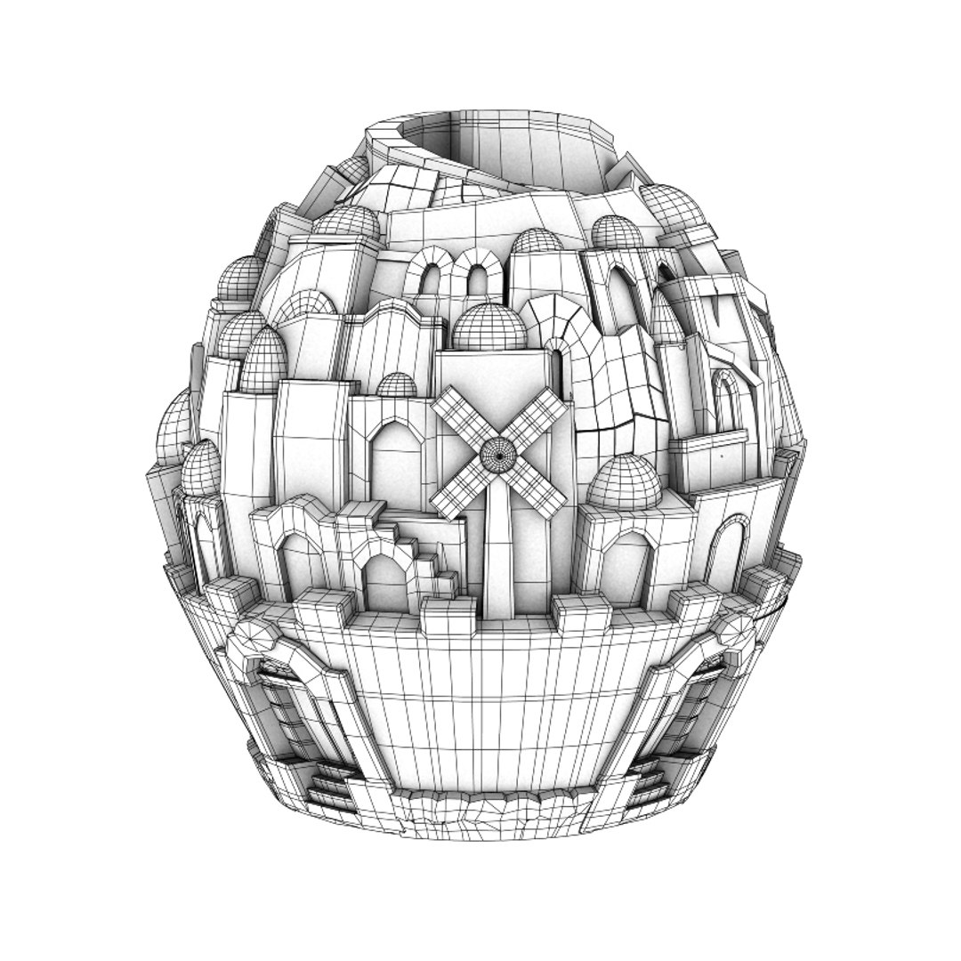 Jerusalem Ball 3d Fbx