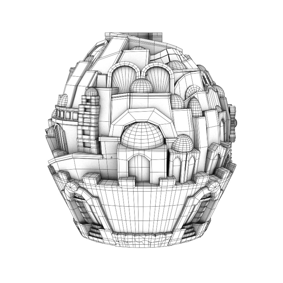 Jerusalem Ball 3d Fbx