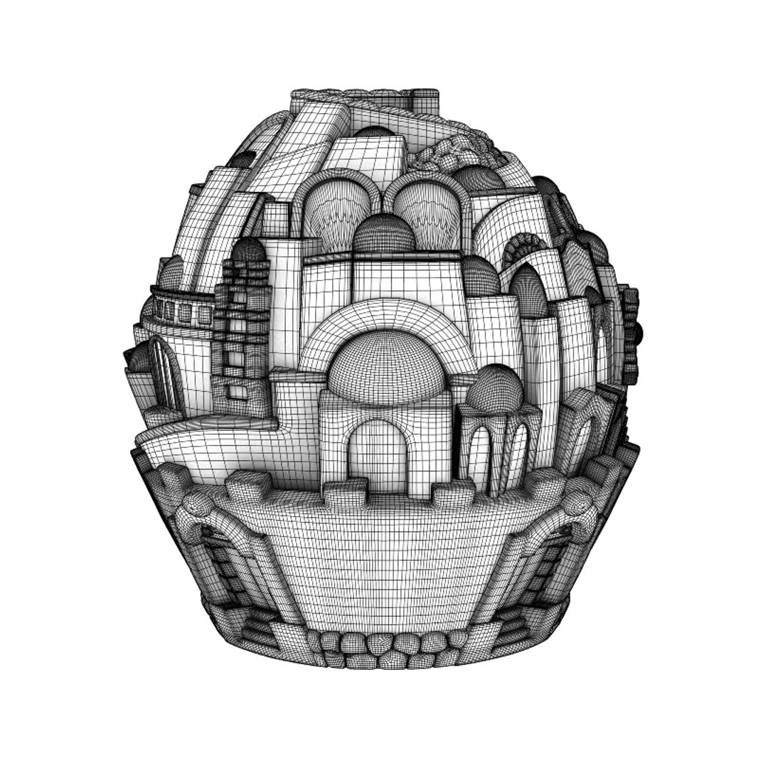 Jerusalem Ball 3d Fbx