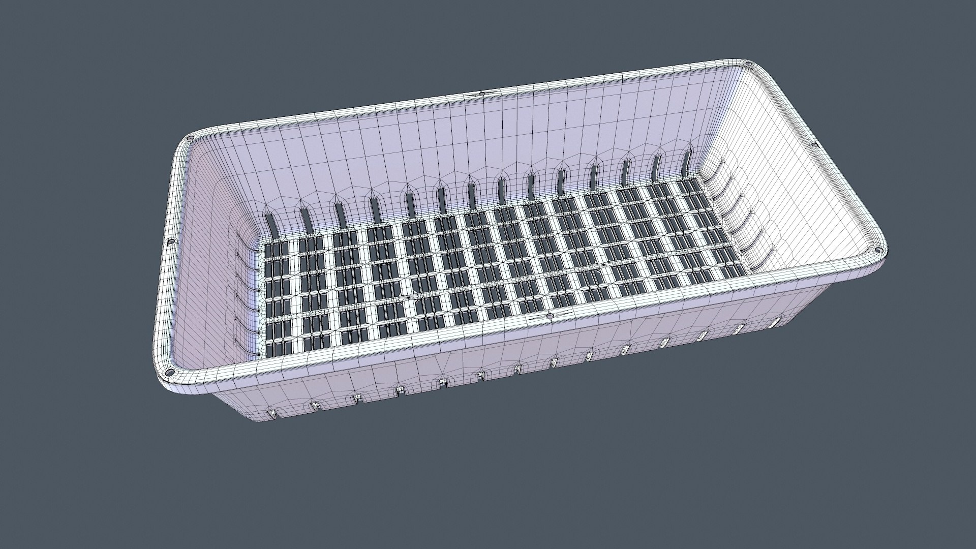 Strainer Tray 3D - TurboSquid 2000794