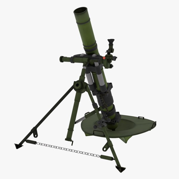 modelo 3d Modelo 3D del mortero Soltam K6 - TurboSquid 2284291