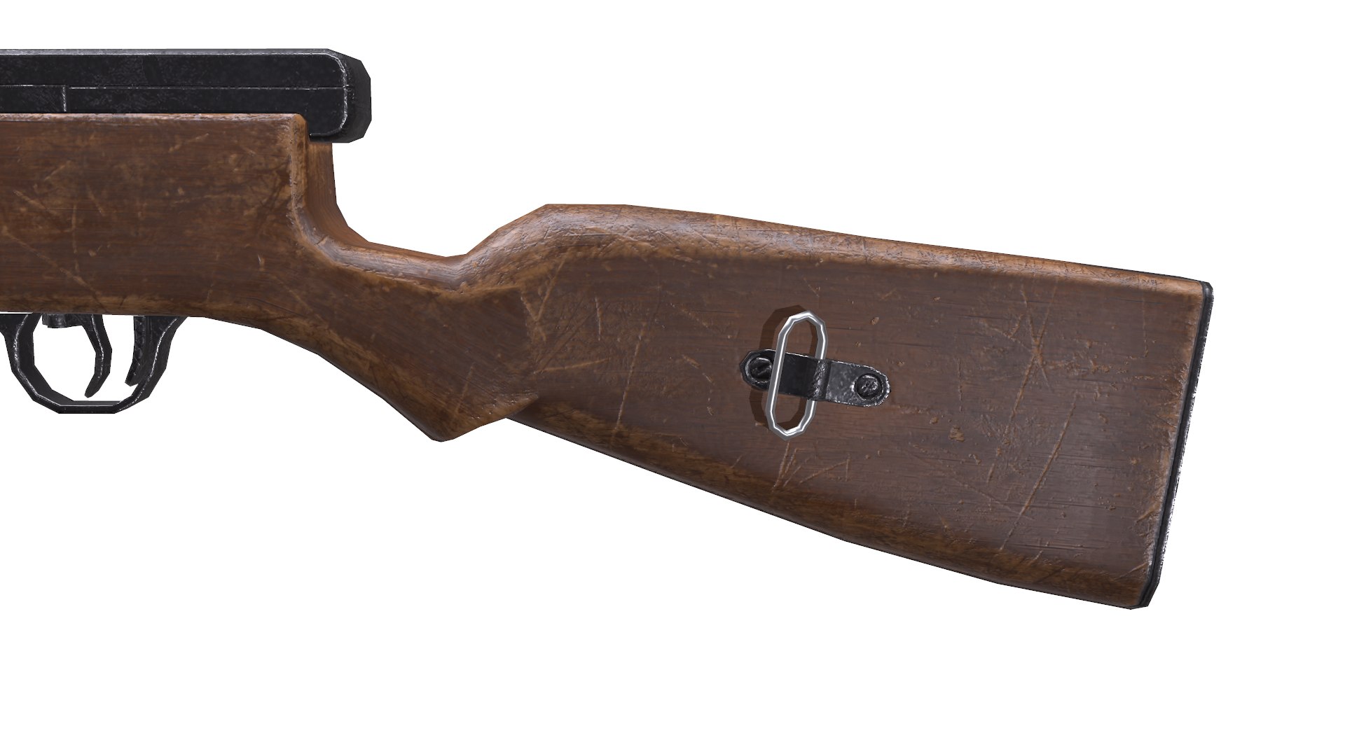 Fedorov Avtomat Assault Rifle 3D Model - TurboSquid 1881533