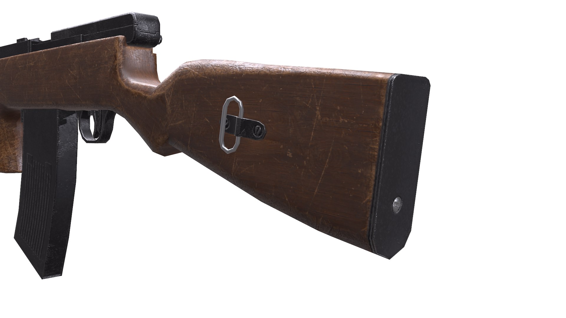 Fedorov Avtomat Assault Rifle 3D Model - TurboSquid 1881533