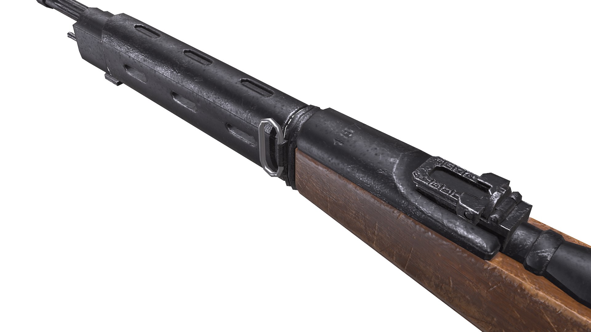 Fedorov Avtomat Assault Rifle 3D Model - TurboSquid 1881533