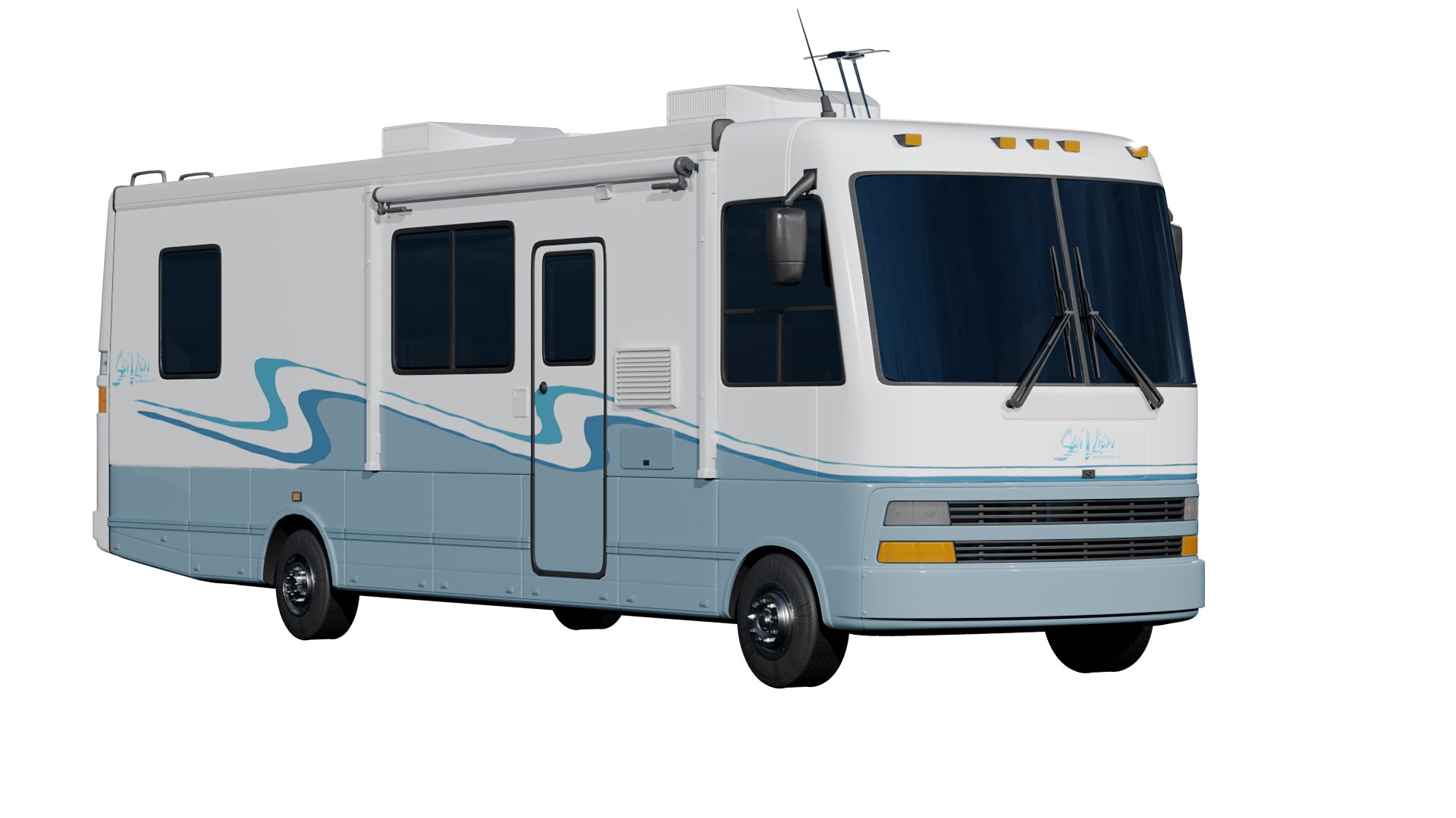 3D Model 2001 National RV Sea View 8311 - TurboSquid 2297055