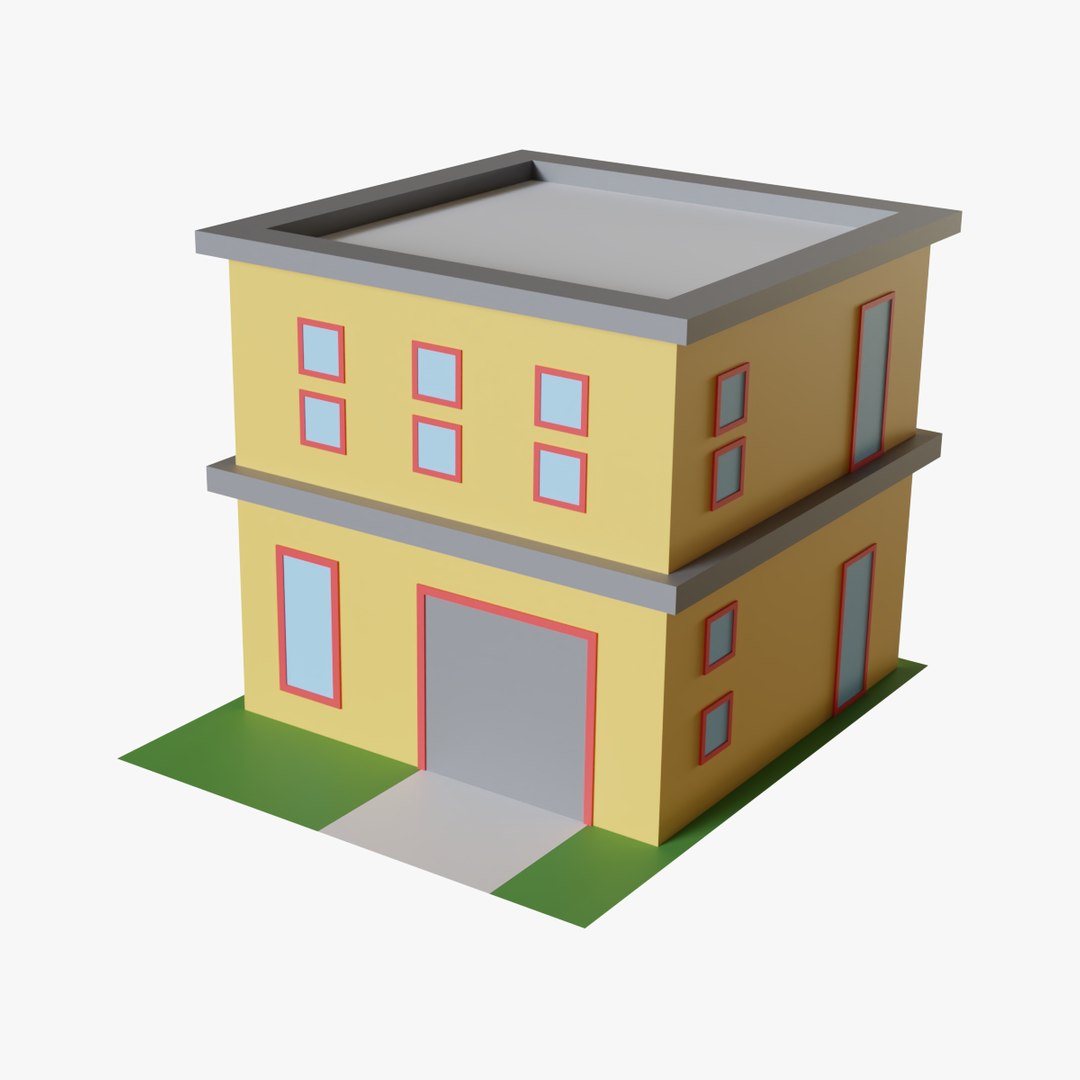 Isometric House 3D model - TurboSquid 2079315